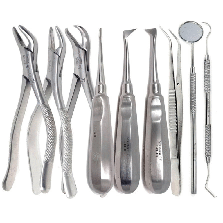 Dental Oral Care Instruments Set – Premium Stainless Steel - Surgical Mark