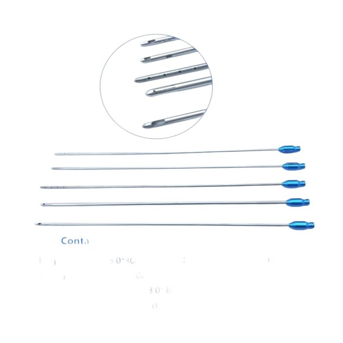 Beauty Tools Liposuction Cannula Set – 5 Pieces with Handle – Face ...