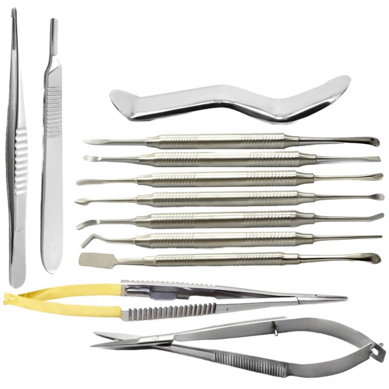 Dental Micro Oral Surgery Instruments Kit for Dental Surgical Surgery ...