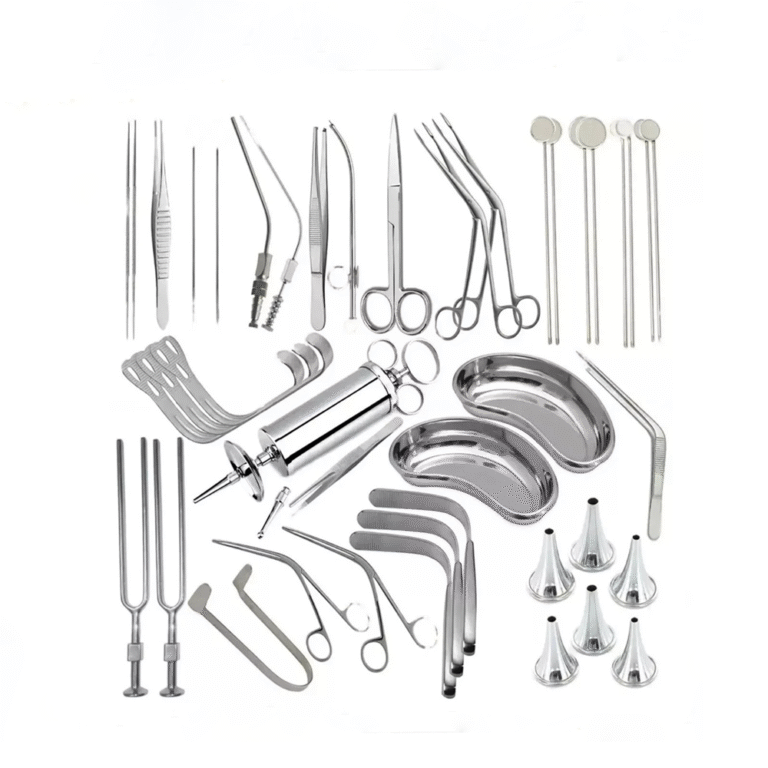 ENT Diagnostic Instrument Set – Ear,Nose,Throat & Neck Examination Kit ...