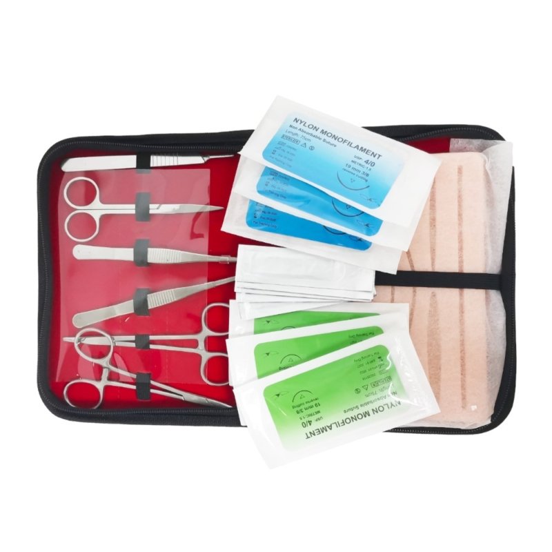 Veterinary Student Training Kit – Wound Suturing Pad with Complete ...