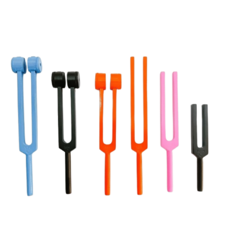 ENT Diagnostic Tuning Fork Kit – 6 Pcs Aluminum Precision Set ...