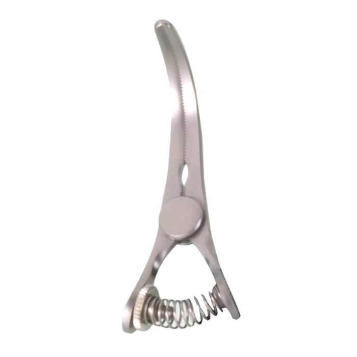 8 1/2″ B-Clamp – Straight Handle, Angled Jaw - Surgical Mark