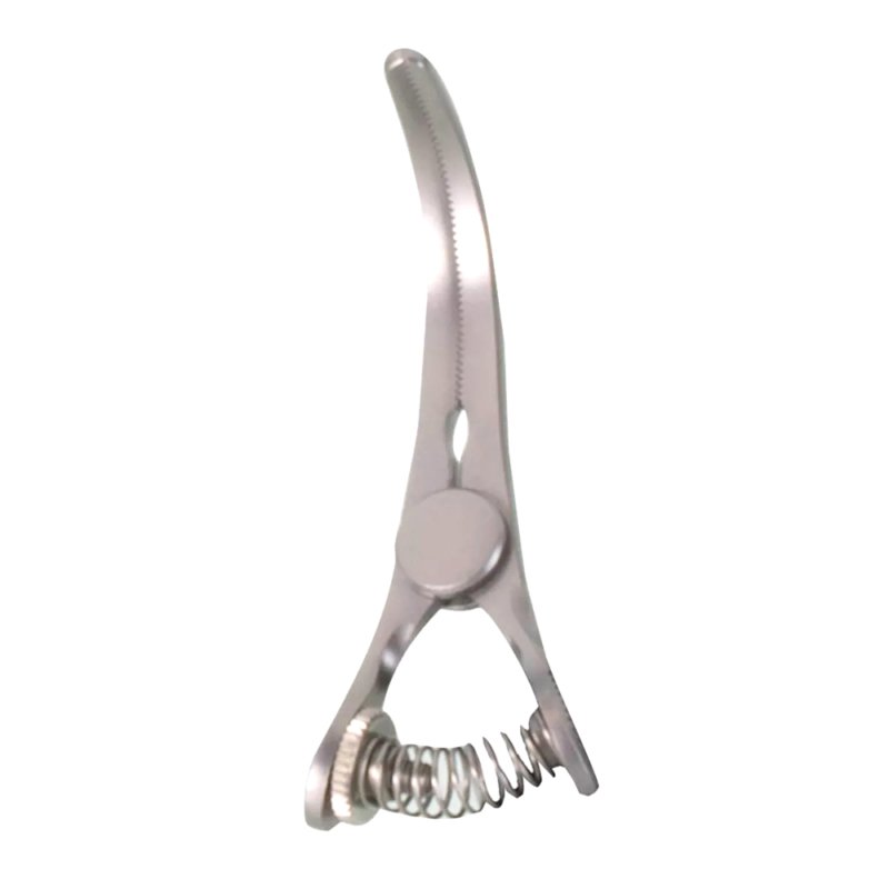 8 1/2″ B-Clamp – Straight Handle, Angled Jaw - Surgical Mark