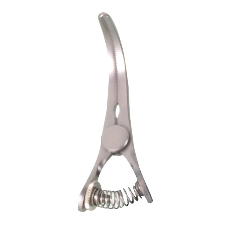 8 1/2″ B-Clamp – Straight Handle, Angled Jaw - Surgical Mark