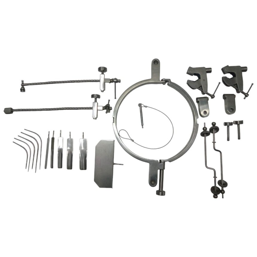 Mayfield 3-Pin Retractor Set – Skull Clamp Stainless Steel Neurosurgery ...