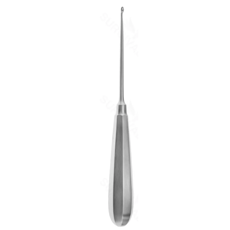 Neurosurgery Surgical Halle Ethmoid Curette – Small Shaft, 8", 3 × 5 mm ...