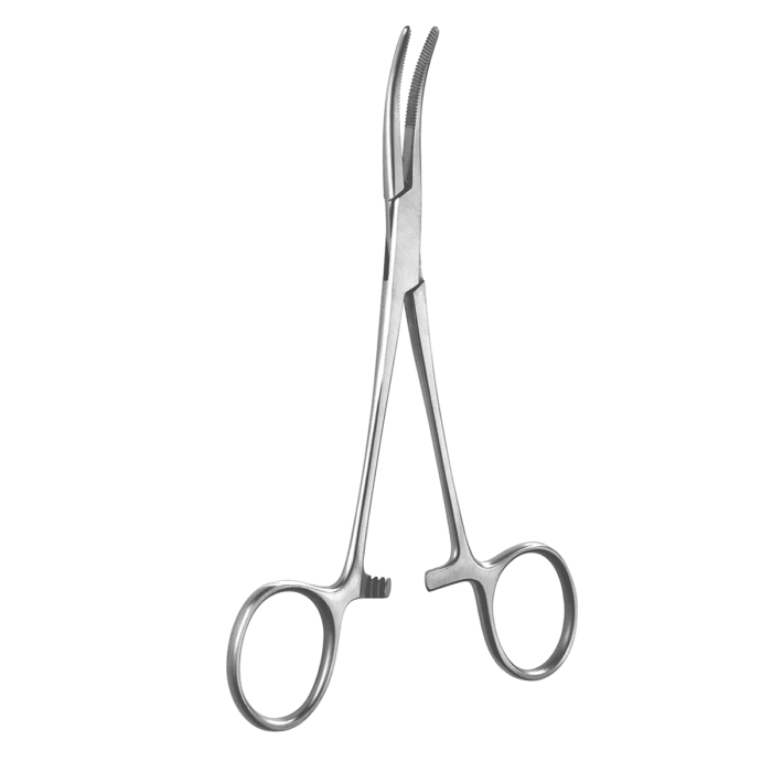 Neurosurgery Surgical 5½" Kelly Hemostatic Forceps, Curved - Surgical Mark