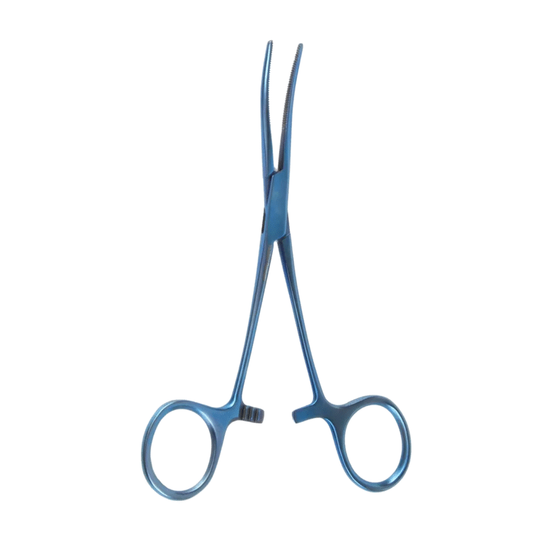 Neurosurgery Surgical 5½" Kelly Hemostatic Forceps, Curved, Titanium ...