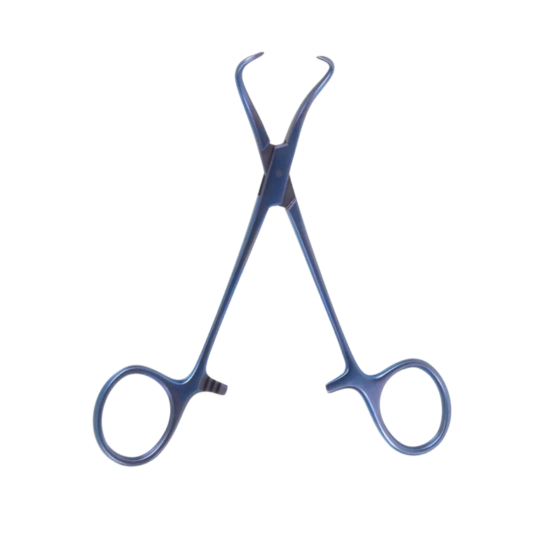 Neurosurgery Surgical 5″ Backhaus Towel Forceps – Titanium - Surgical Mark