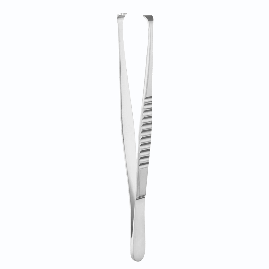 Neurosurgery Surgical Nelson Tissue Forceps, 6″ – 6×7 Teeth - Surgical Mark