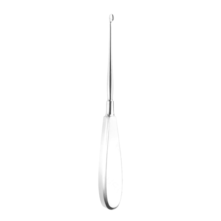 7 1/4″ Swedish Bone Curette 5mm Oval Orthopedic - Surgical Mark