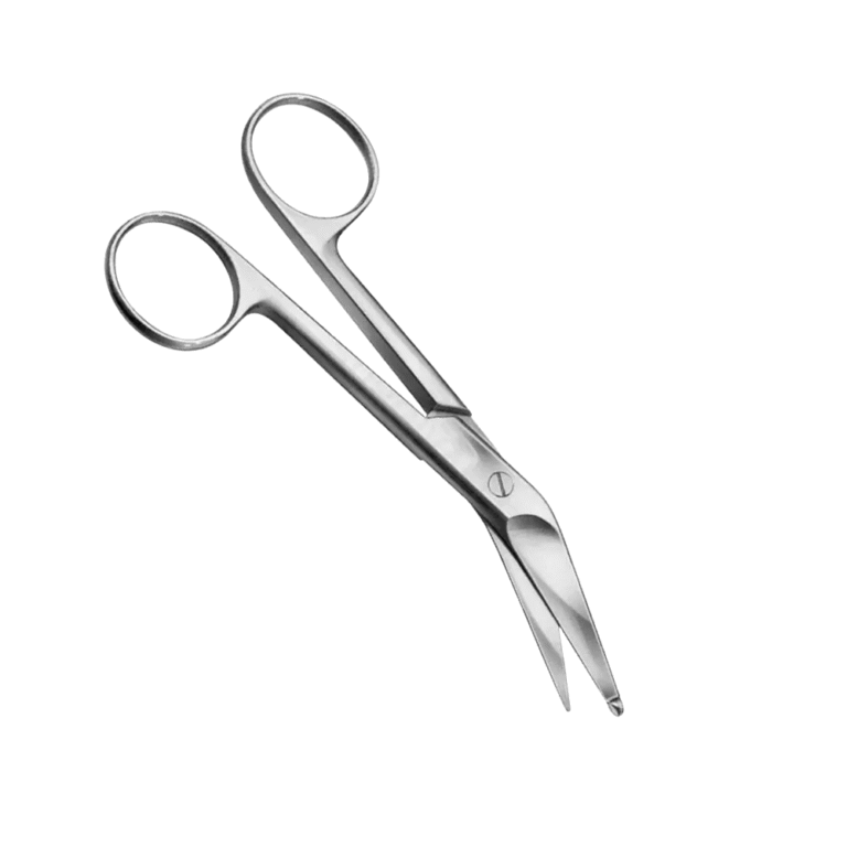 Knowles Bandage Scissors Angled Surgical Instruments - Surgical Mark