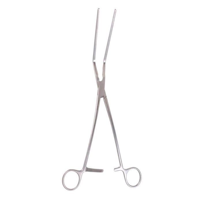 Debakey Multi-Purpose Clamp – Cardiovascular 12″ Angled 60° - Surgical Mark