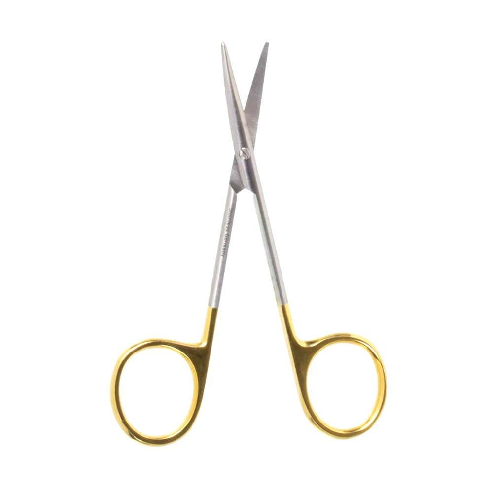 Plastic Surgery 4½″ Par Scissors – Curved, TC - Surgical Mark