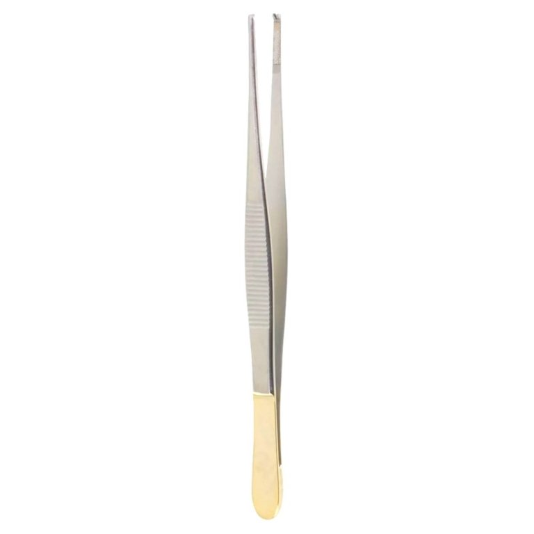 Neurosurgery Surgical 5¾” Tissue Forceps (1×2 Teeth, Standard, TC ...