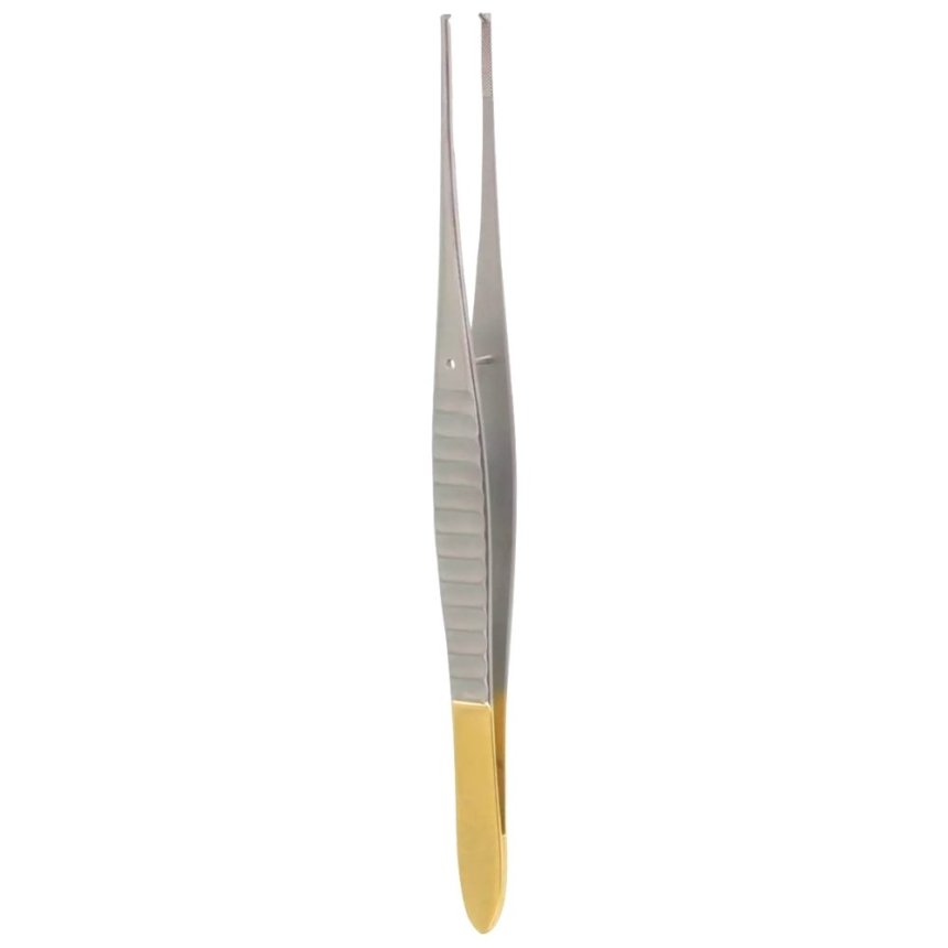 Neurosurgery Surgical 6” Gillies Forceps TC (1×2 Teeth) - Surgical Mark