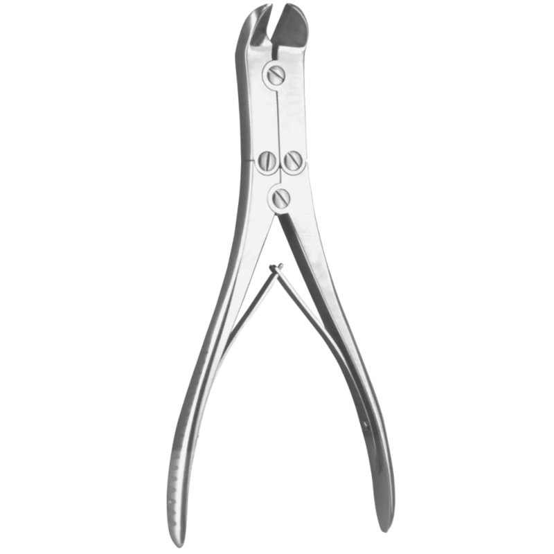8 ½″ Orthopedic Double Action Wire Cutter Angled “TC” Capacity 2.4mm ...