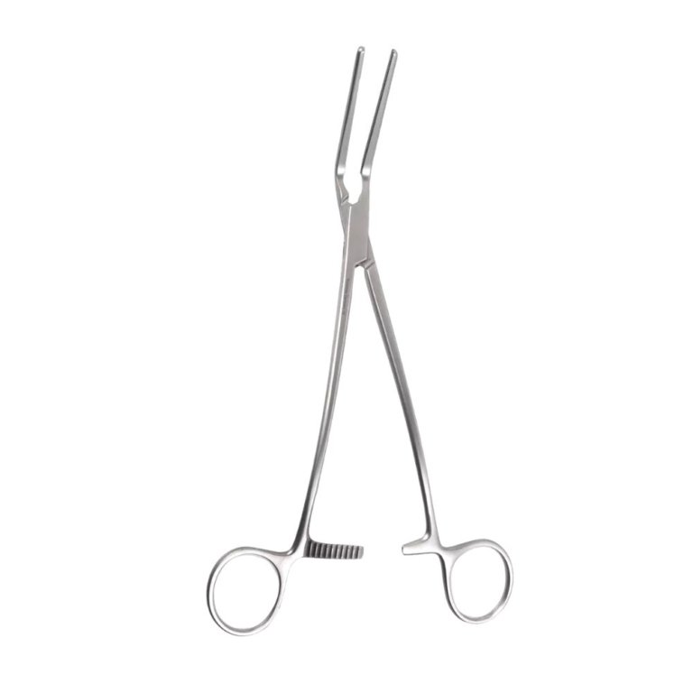 Debakey Multi-Purpose Clamp – Cardiovascular 8 1/4″ Angled 60° 50mm Jaw ...