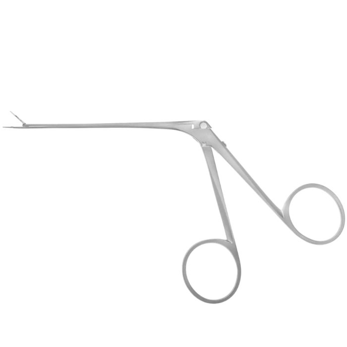 ENT Juers Crimper Forceps, Serrated Jaws Offset Left - Surgical Mark