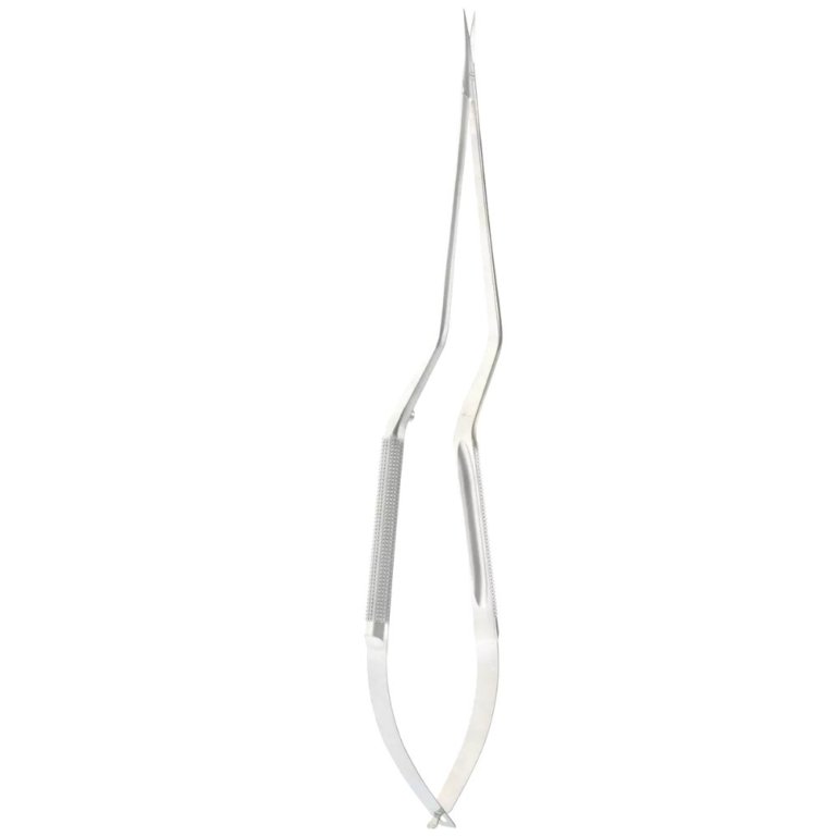 Neurosurgery Surgical Micro Scissors – Round Handle, 8.5cm Shaft ...
