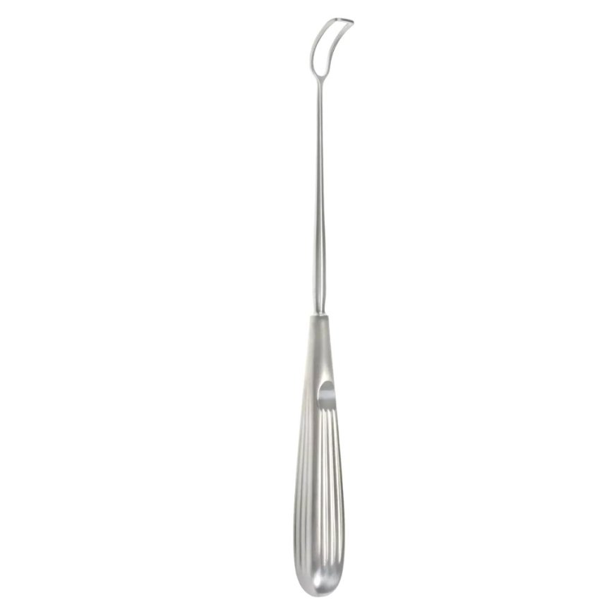 ENT Middleton Adenoid Curette Long Narrow Tip - Surgical Mark