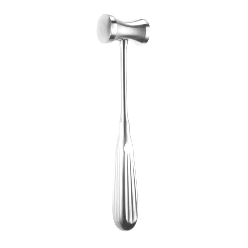 8 1/4″ Hajek Bone Mallet – 6 oz. Solid Head - Surgical Mark