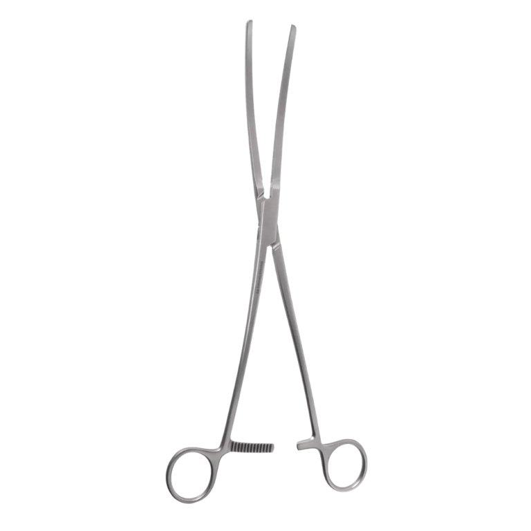 12 1/4″ Fitzgerald Aortic Aneurysm Clamp – Curved Jaws - Surgical Mark