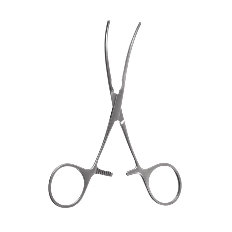 5″ DeBakey Ring Handle Bulldog Clamp – “S” Curved Jaw - Surgical Mark