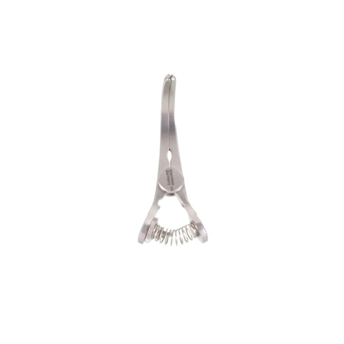 9 ½″ Glover Clamp – Curved Long - Surgical Mark