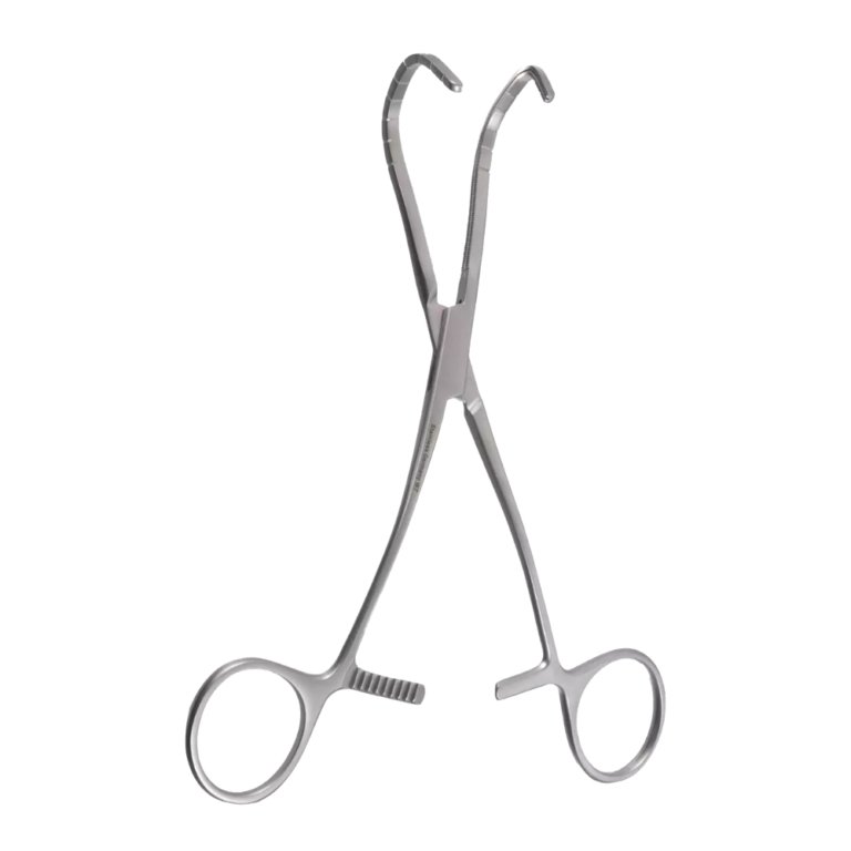 Derra Vena Cava Clamp – Long Serrated, Small Jaw - Surgical Mark