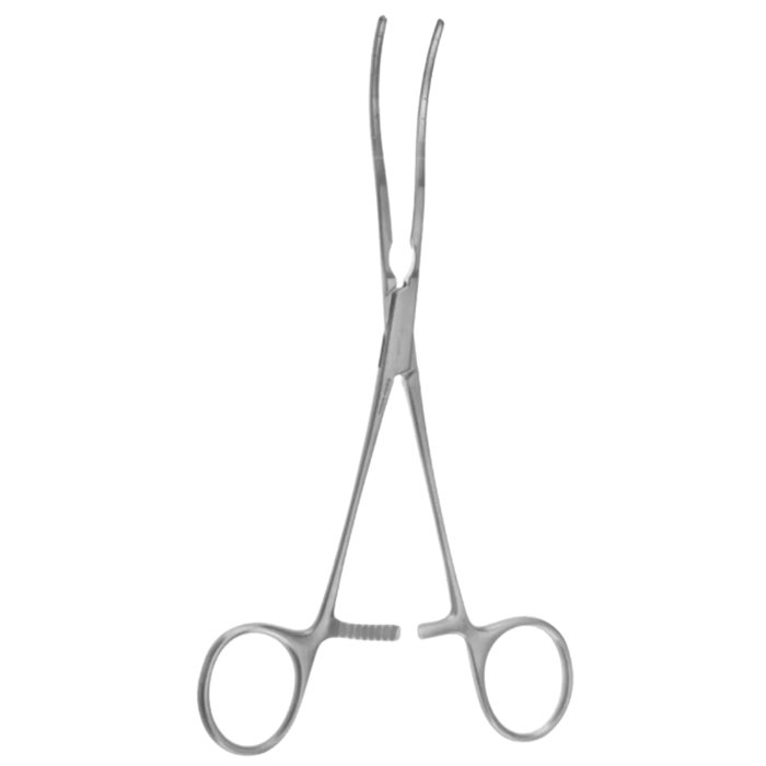 6 3/4″ Cooley Coarctation Clamp – Straight Shaft, Curved Jaws ...