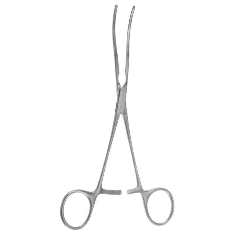 6 3/4″ Cooley Coarctation Clamp – Straight Shaft, Curved Jaws ...