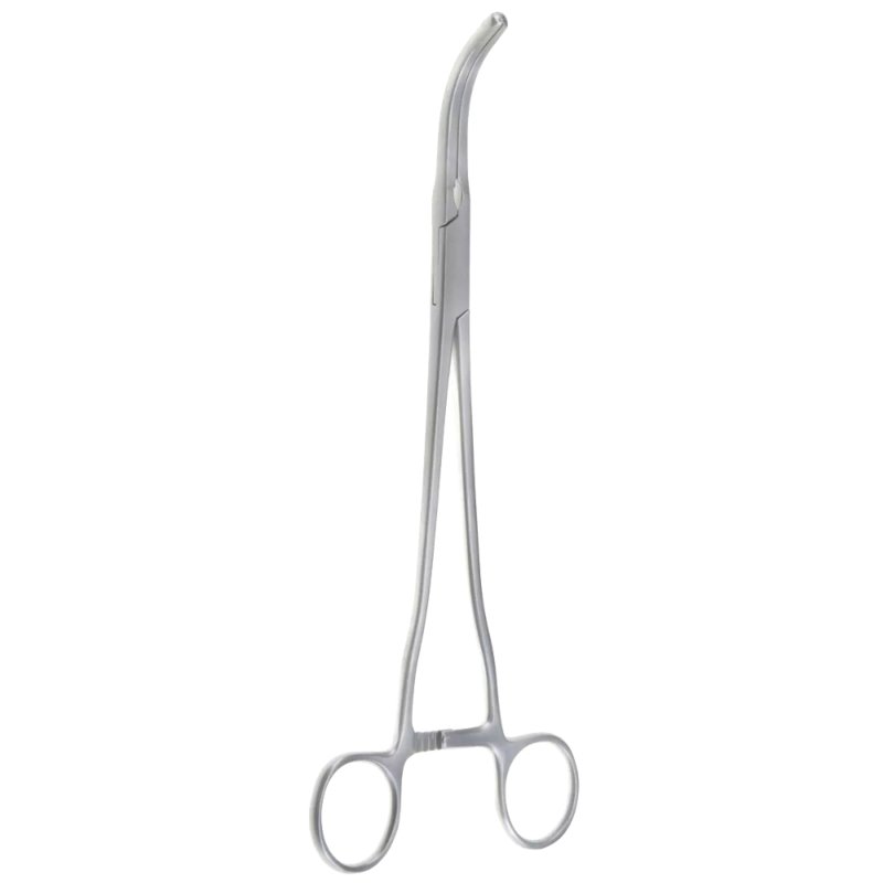 9 1/2″ Glover Clamp – Curved Long - Surgical Mark