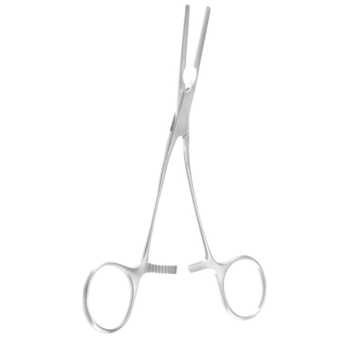 7″ DeBakey Pediatric Patent Ductus Clamp – Spoon Jaws - Surgical Mark