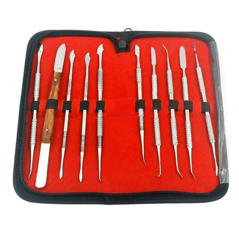 German Stainless Steel Wax Carving Tools – Dental Surgical Instrument ...