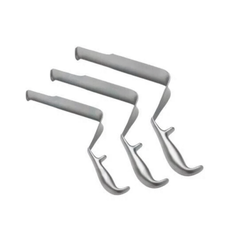 ST Mark Pelvis Retractor Deep Surgery – 3 PCS Set Orthopedic Surgical ...