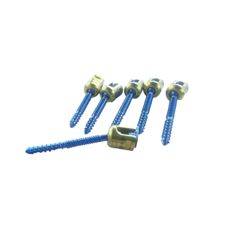 Double Thread Polyaxial Screw 5.5mm Spine System Pedicle Screws ...