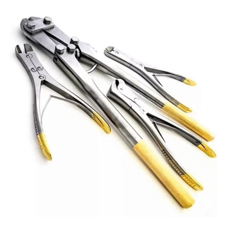 TC Pin Wire Cutter Set – 4-Piece Orthopedic Surgical Instruments ...
