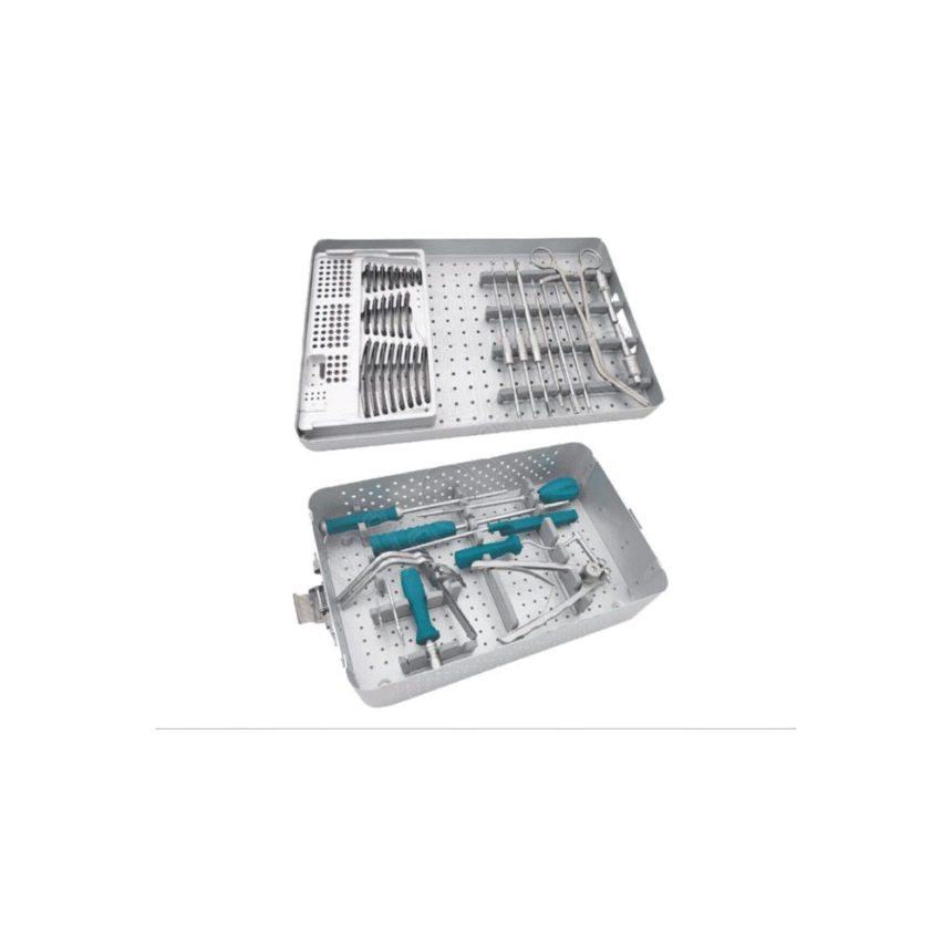 Anterior Cervical Set With Titanium Plates – Complete Plate System ...