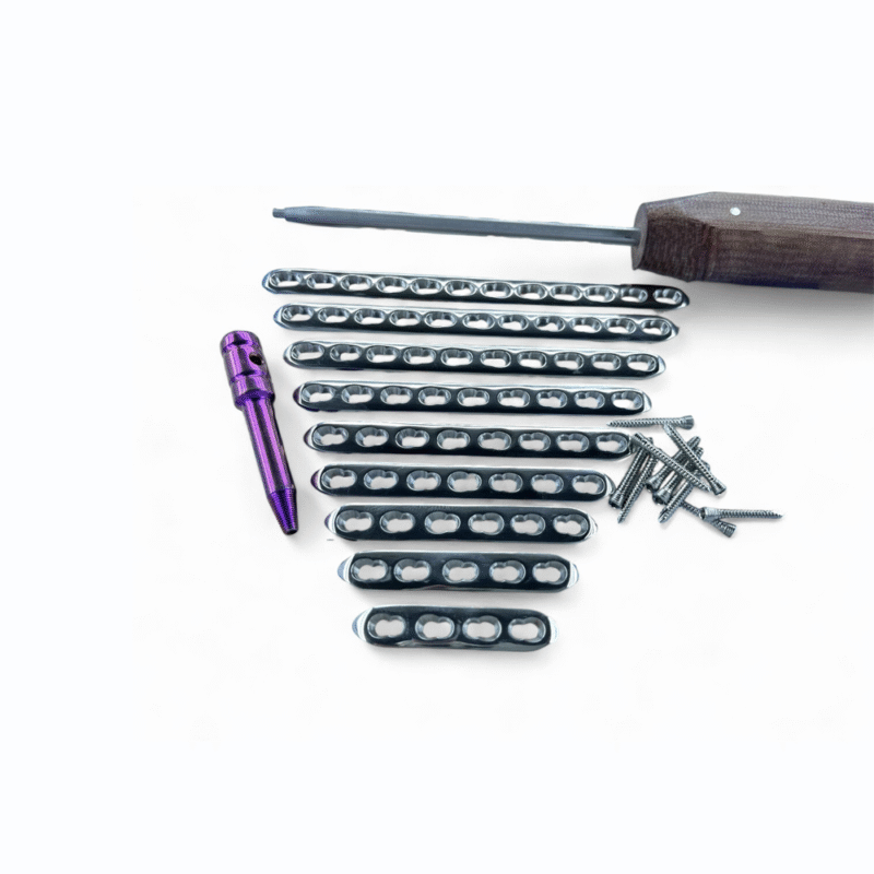 Small Locking T-Plate Right-Angled (3 to 10 Holes) – Titanium Grade 5 ...