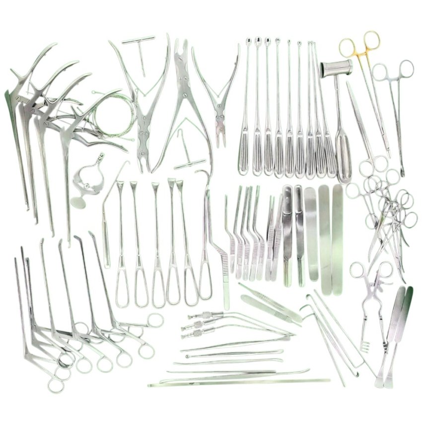 Basic Craniotomy & Laminectomy Surgical Set – 78 Pcs (Orthopedic ...