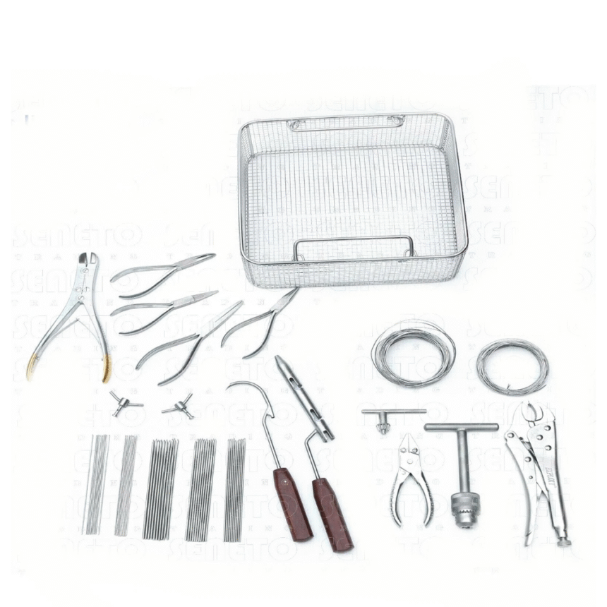 Basic 70 PC Wiring & Kirschner Orthopedic Instruments Set - Surgical Mark
