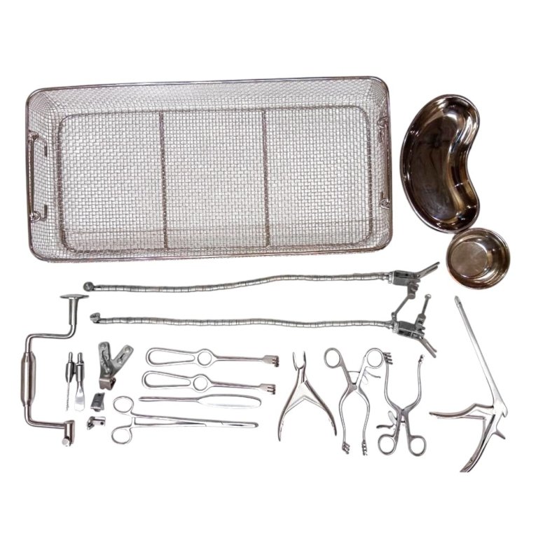 Basic Tracheostomy Surgical Instrument Set – 32 PCS Orthopedic/ENT Kit ...