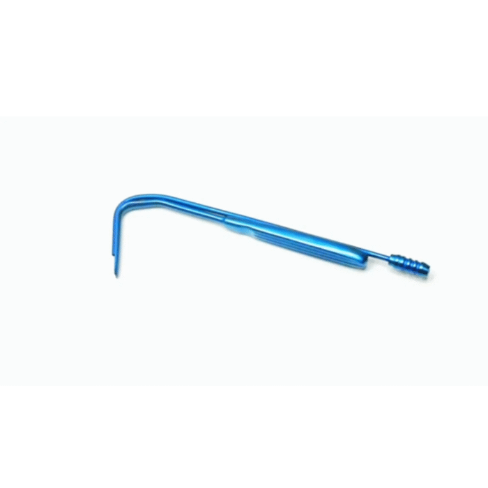Aufricht Nasal Retractor With Suction – Titanium Blue, 20 cm - Surgical ...