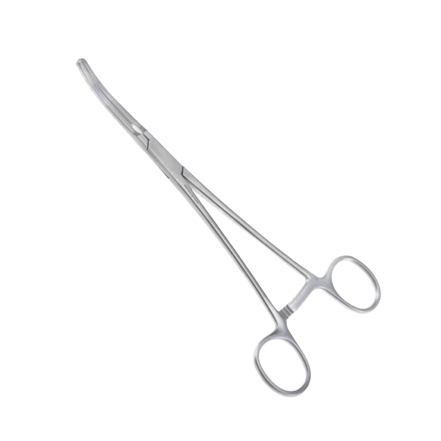 Stainless Steel Hemostatic Surgical Forceps Master Hysterectomy Forceps ...