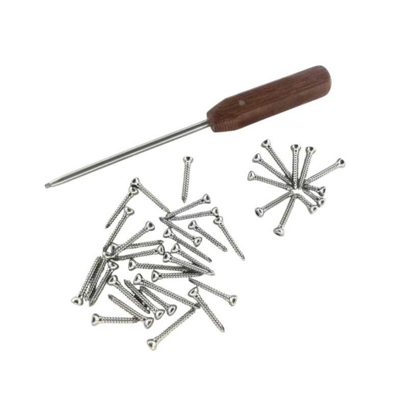 3.5mm Cortical Screws, Self-Tapping Stainless Steel 316L – 360 Pcs ...