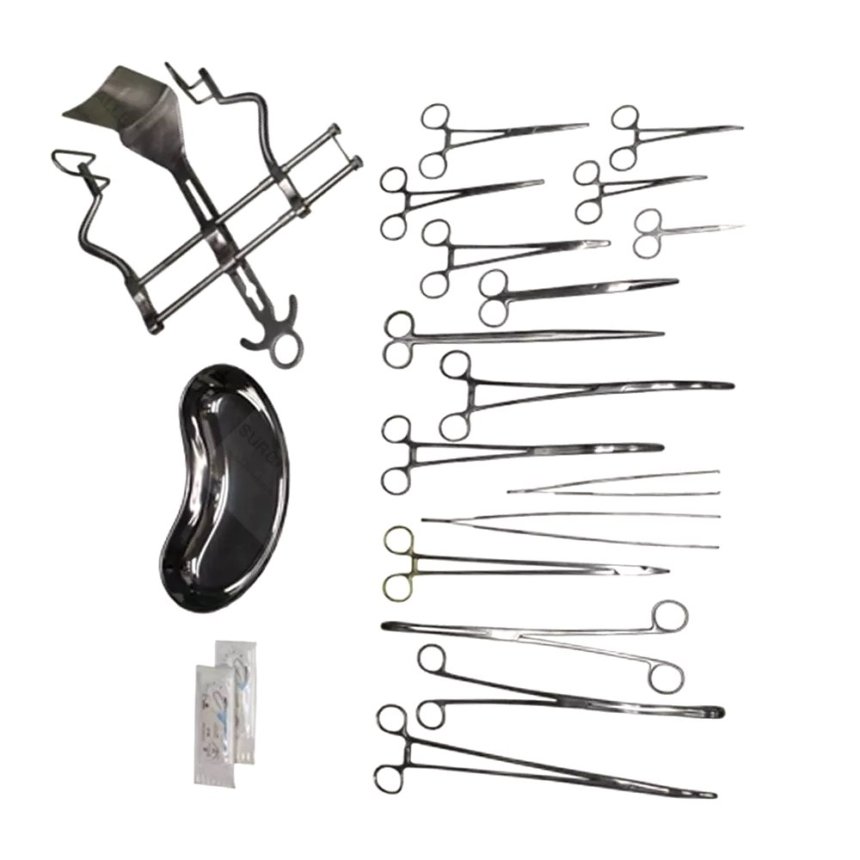 Instruments Set Trays – Abdominal Vascular Surgery Instruments Set ...