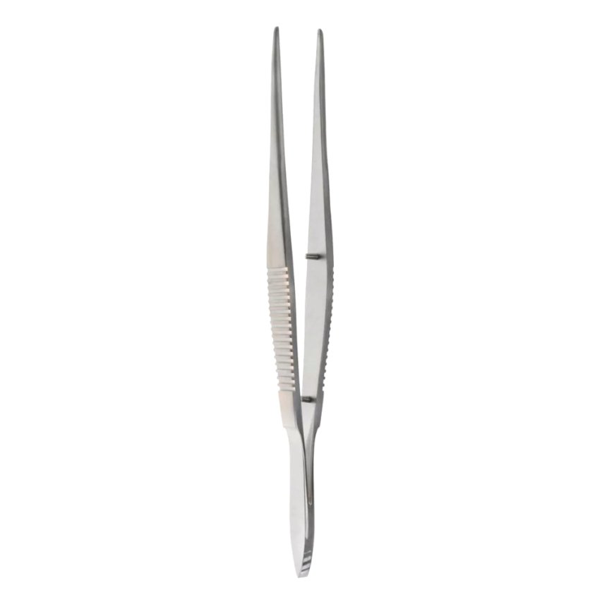 Ophthalmology Drews Cilia Forceps Narrow Smooth Platform - Surgical Mark