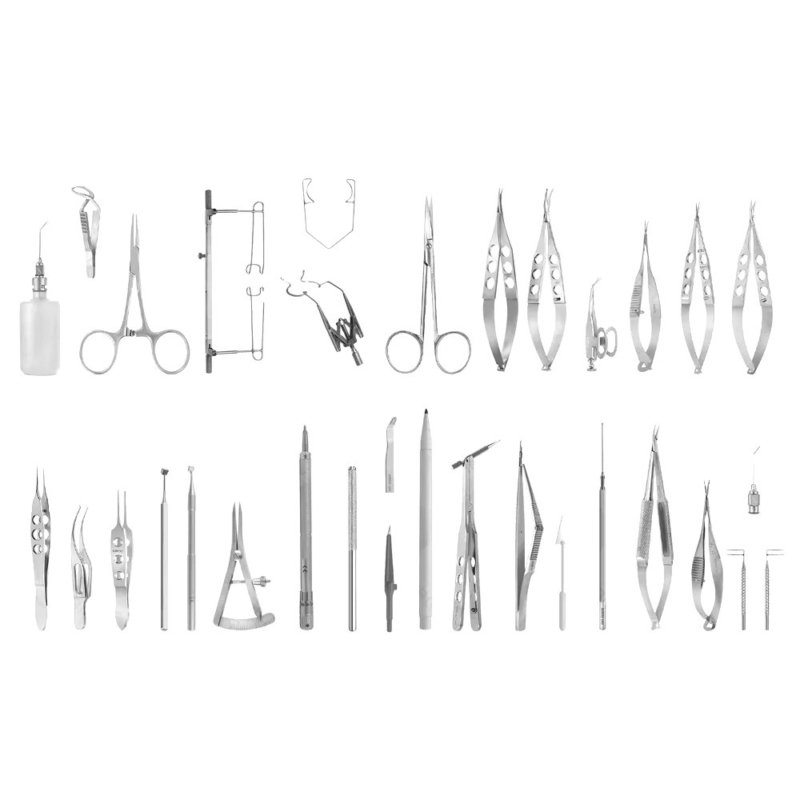 Glaucoma Surgical Instrument Set - Surgical Mark
